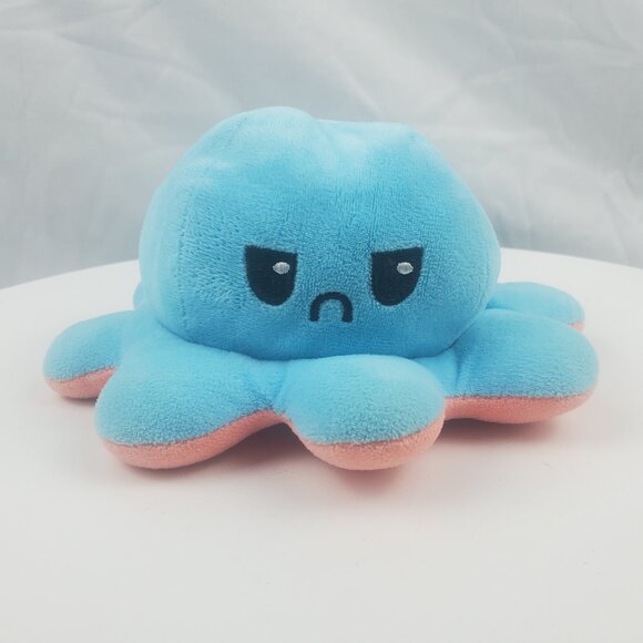 Toys | Teeturtle Reversible Octopus Plush Happy Mad Mood Soft Stuffed ...